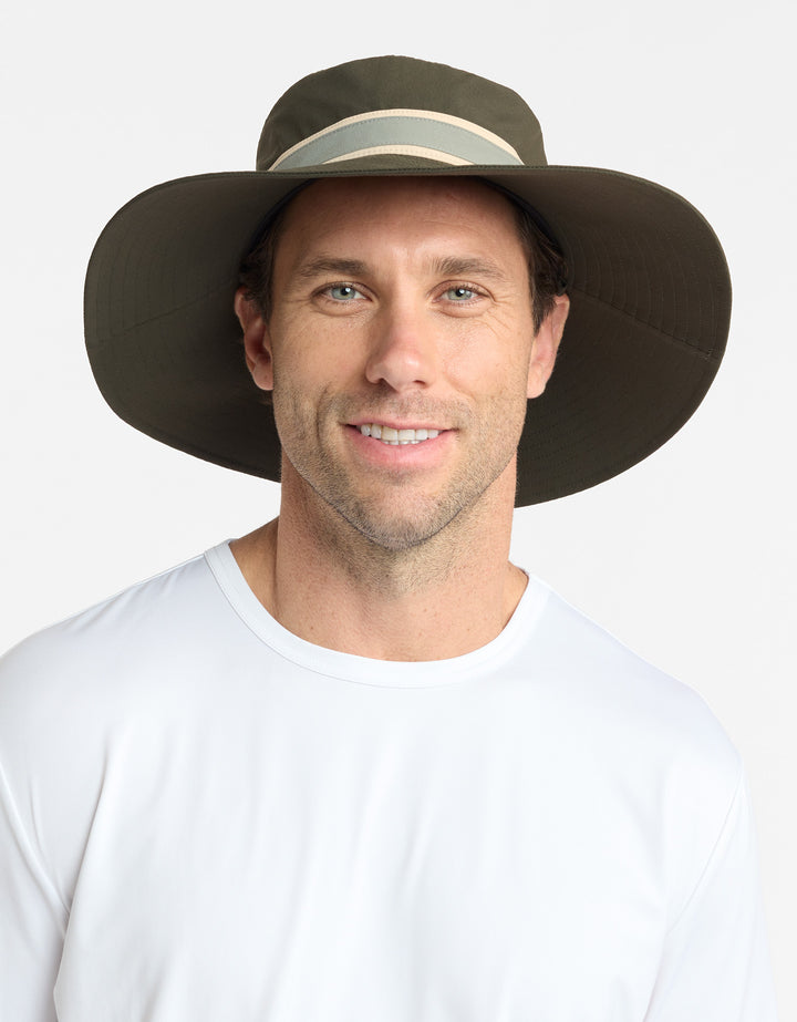 Wide Brim Sun hat for Men | Solbari Australia