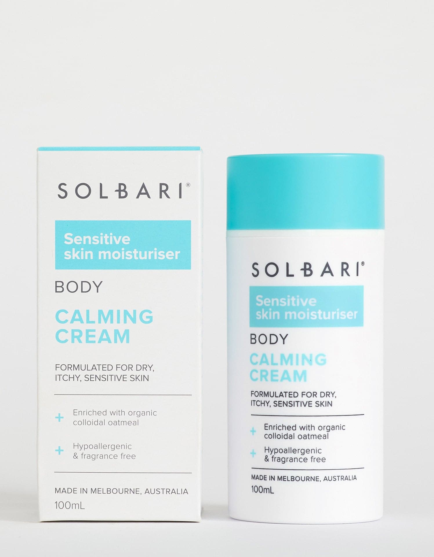 Skincare collection Solbari Australia